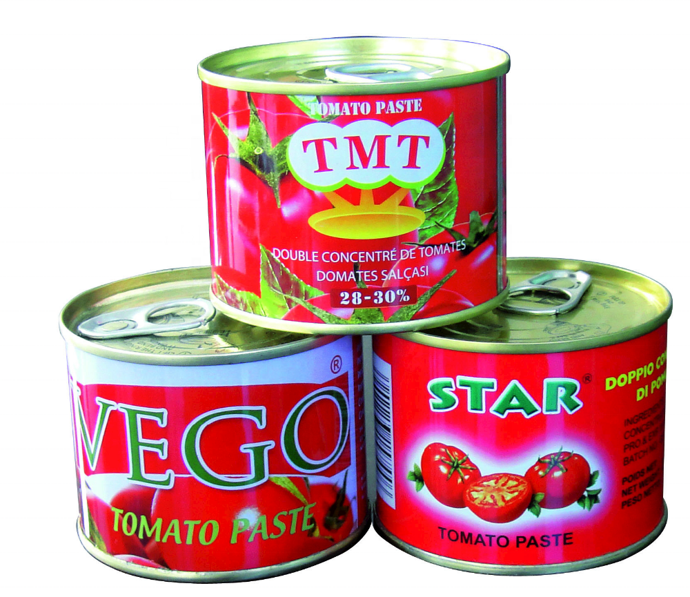 China tomato paste 70g tin and sachet size factory and manufacturers ...