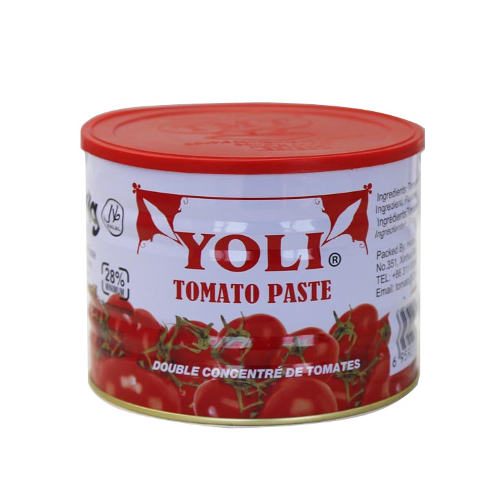 China Double concentrated Canned Tomato Paste specifications pomo ...